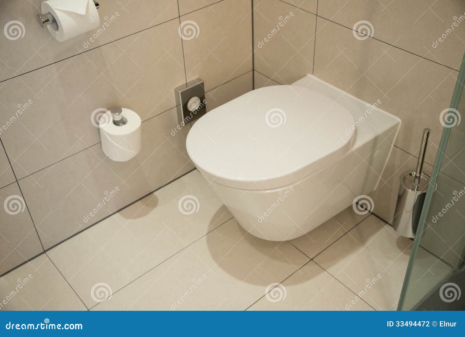 Toalete moderno foto de stock. Imagem de casa, torneira - 33494472