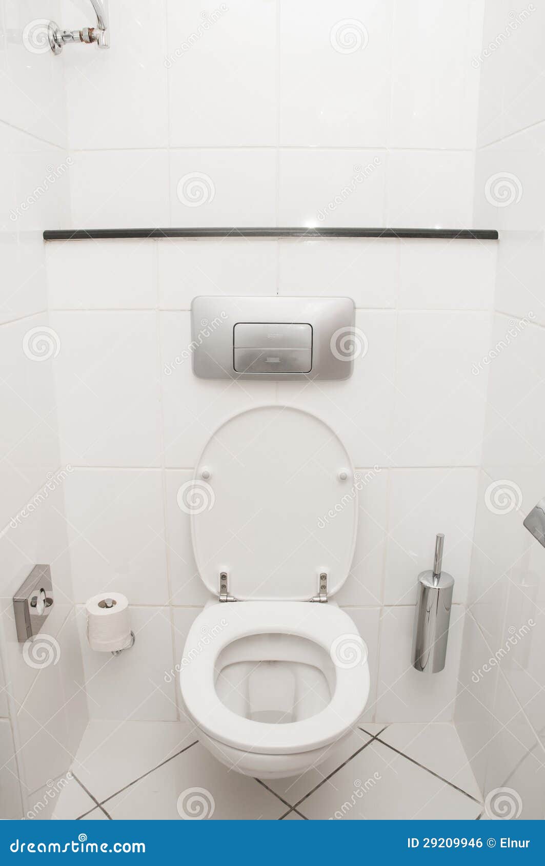 Toalete no banheiro foto de stock. Imagem de doméstico - 29209946