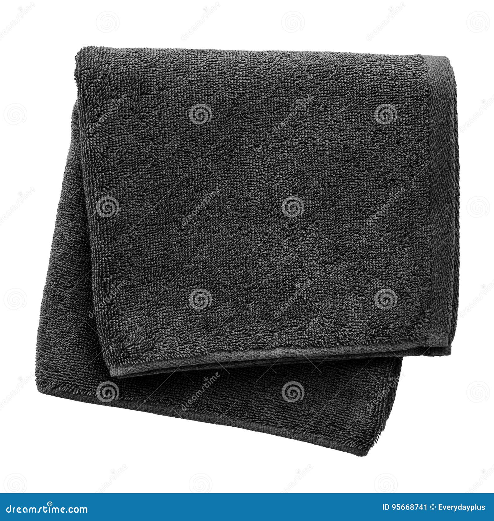 Toalla negra imagen de archivo. Imagen de tapa, toallas - 95668741