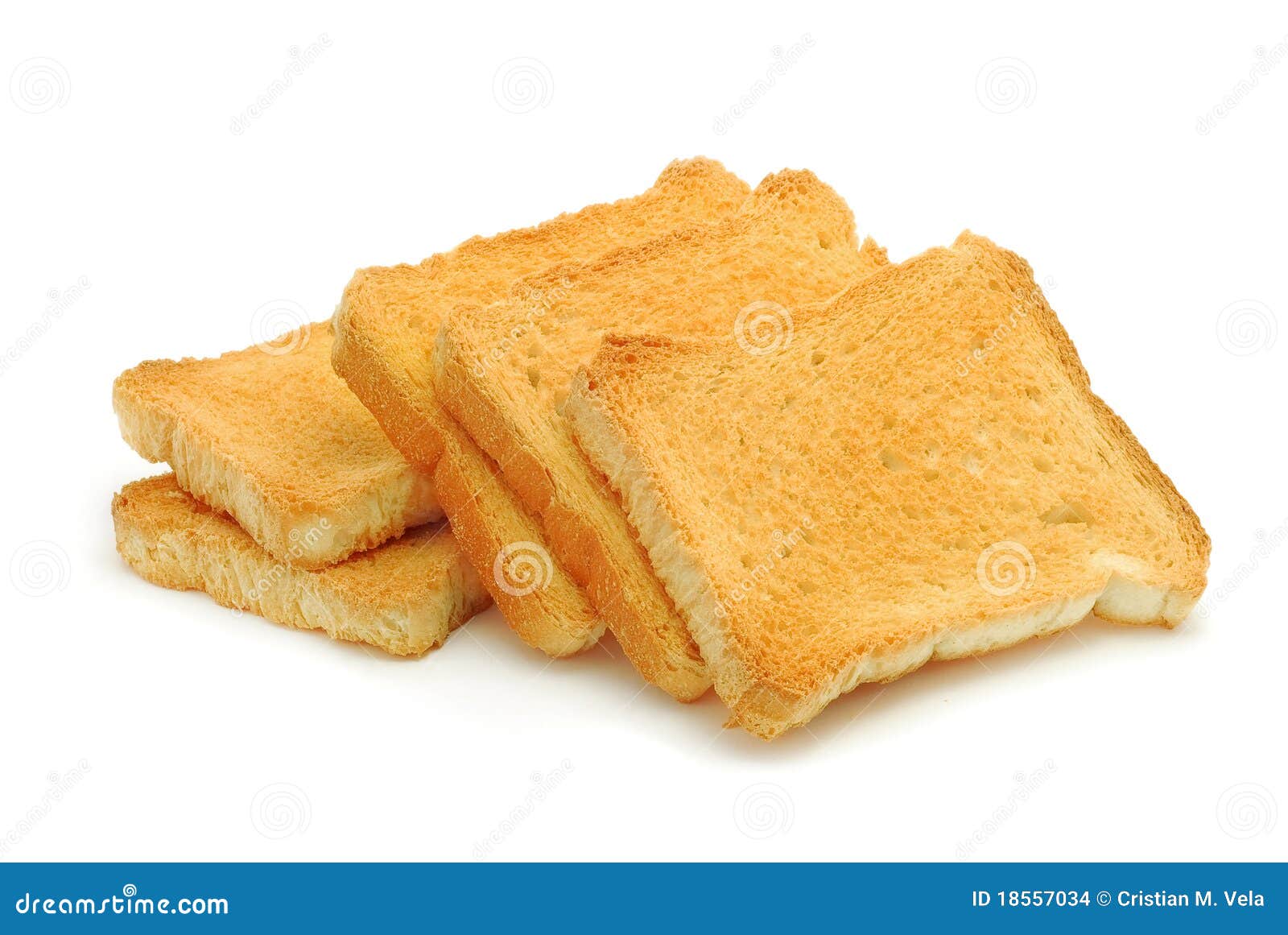 Toast bread stock photo. Image of breakfast, snack, brown - 18557034