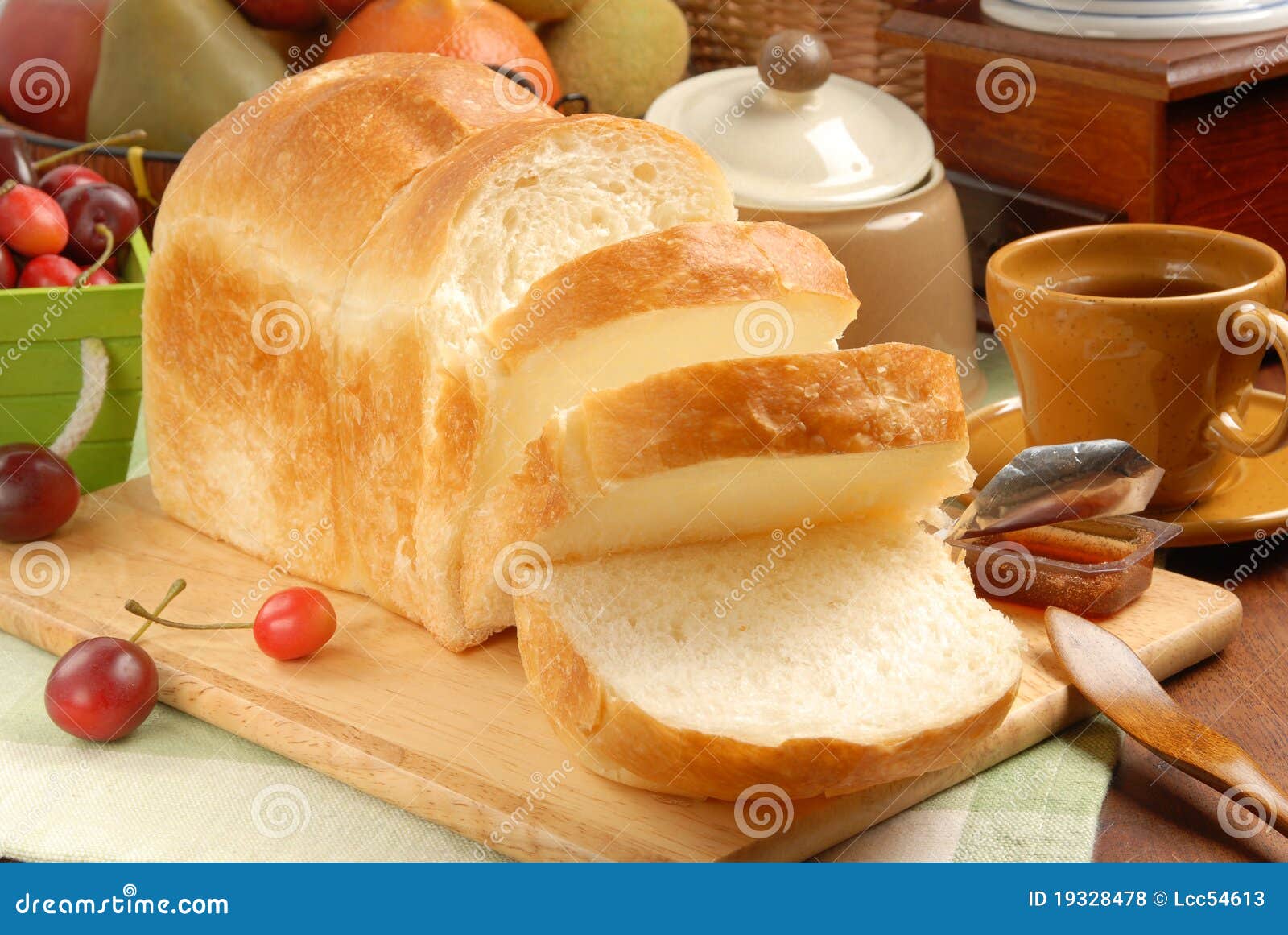 Toast Bread stock photo. Image of piece, breakfast, crust - 19328478