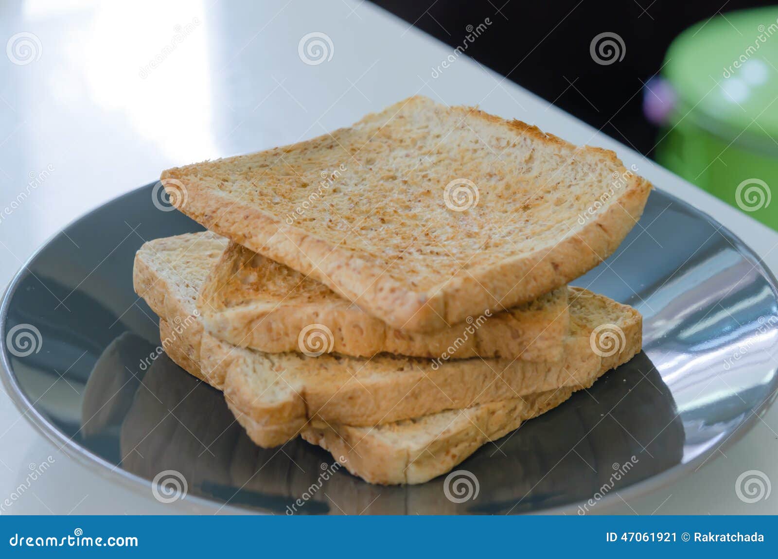 Toast bread stock image. Image of fresh, brown, traditional - 47061921