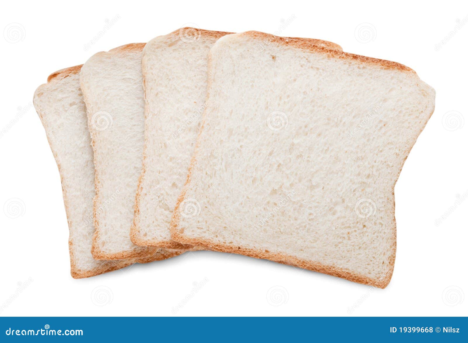 Toast bread slices stock photo. Image of bread, toast - 19399668