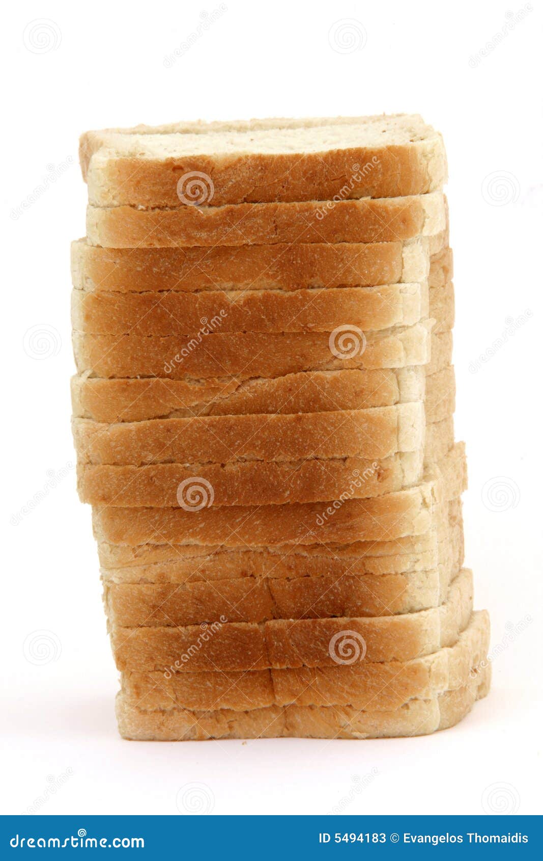Toast bread stack stock image. Image of slices, bread - 5494183