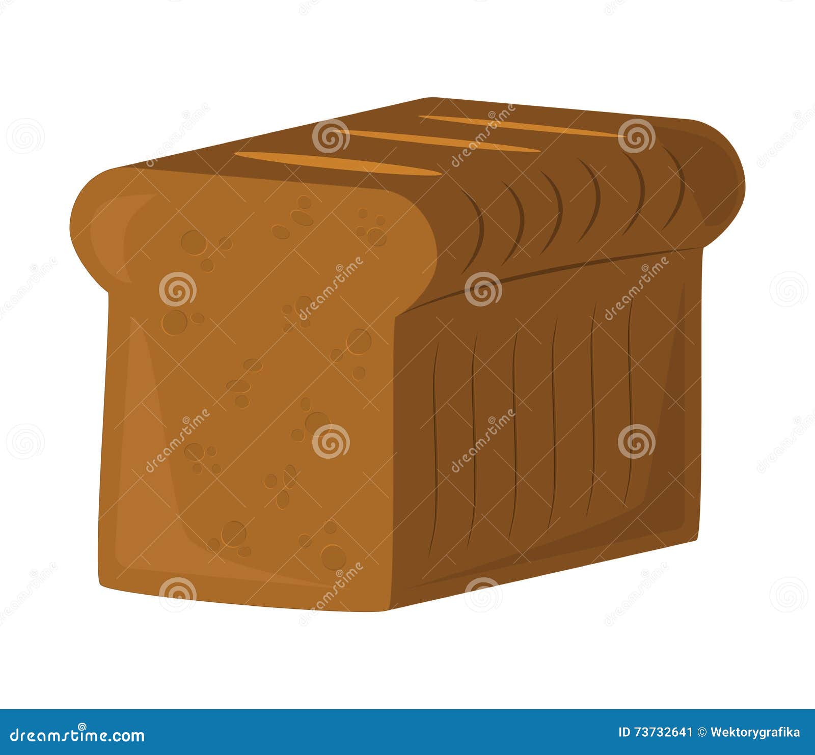 Toast Bread Vector Symbol Icon Design. Illustration Isolated on White ...
