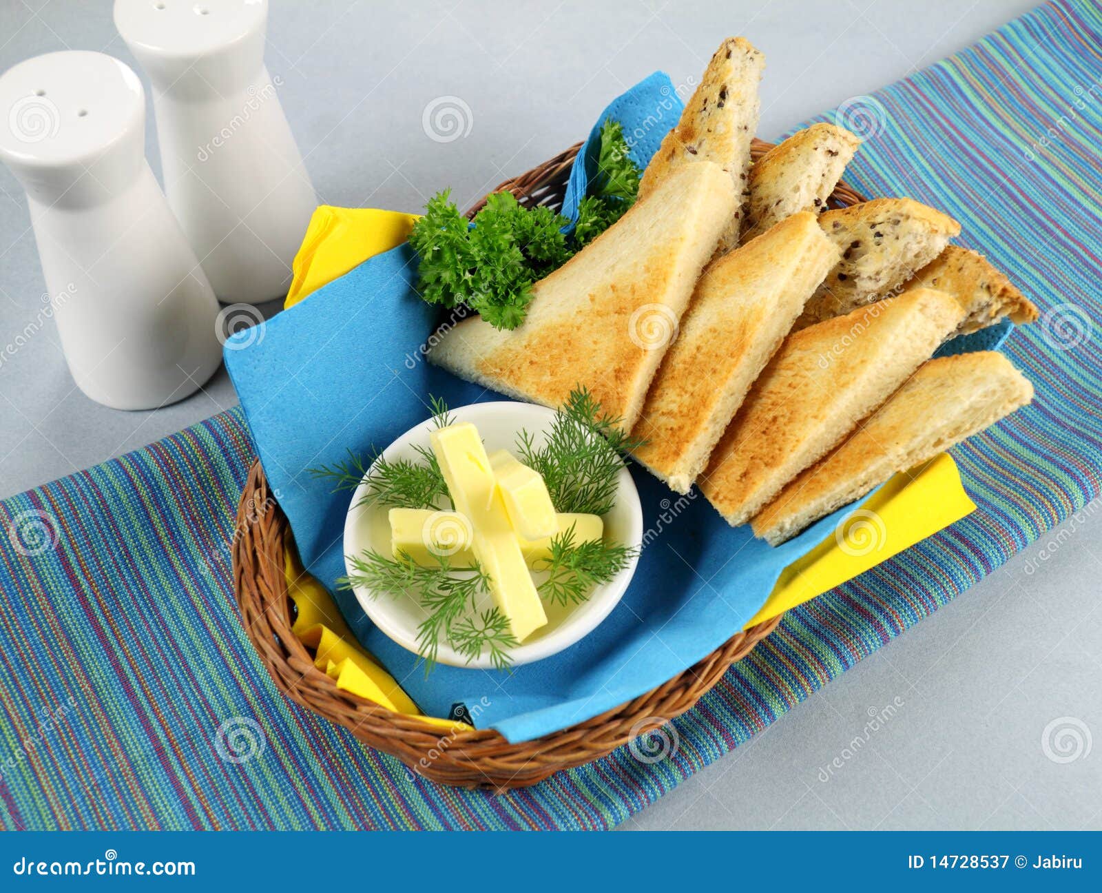 Toast and Butter stock image. Image of flavor, breakfast - 14728537