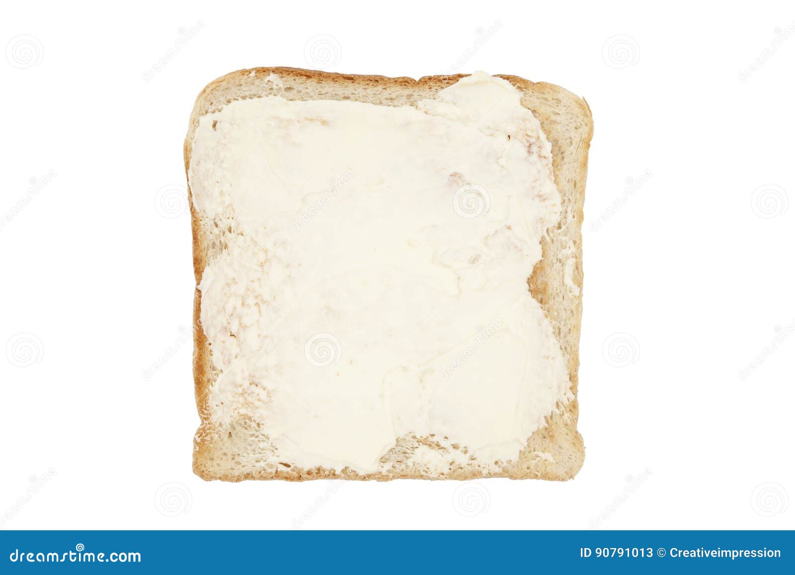 Toast with butter stock image. Image of butter, toasted - 90791013