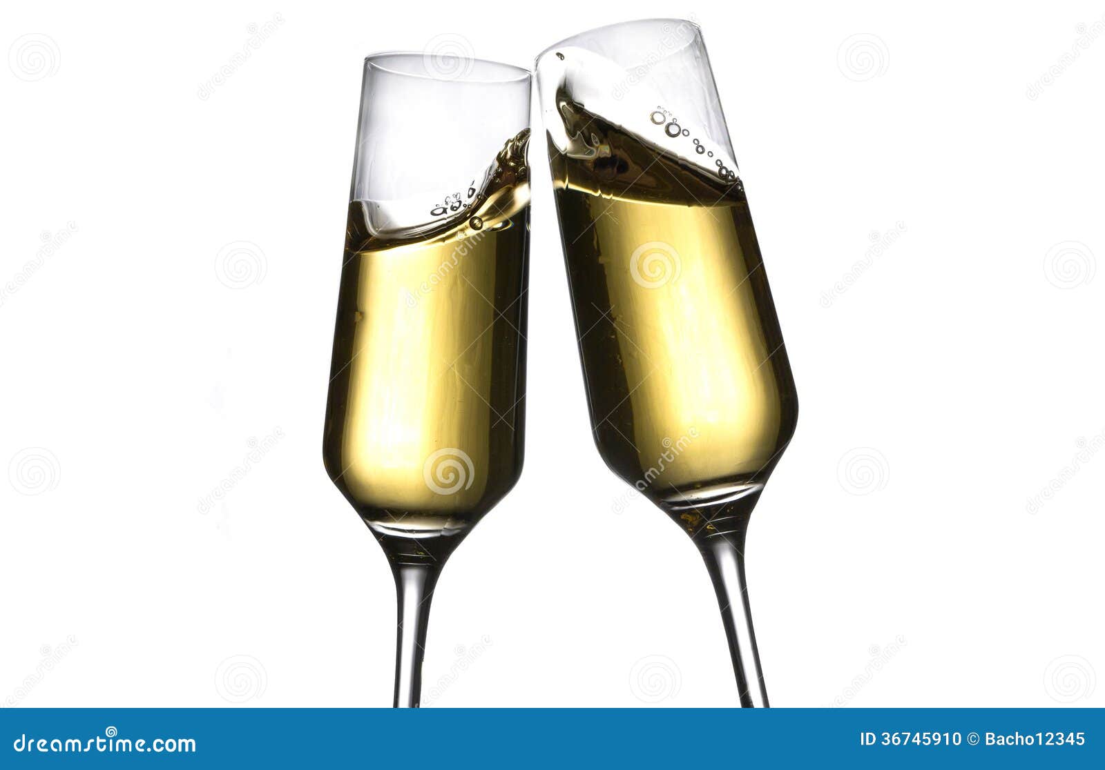 Toast with champagne stock photo. Image of glass, party - 36745910
