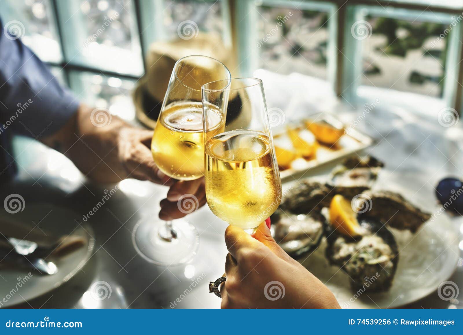 Toast Cheers Alcohol Beverage Celebration Party Concept Stock Photo ...