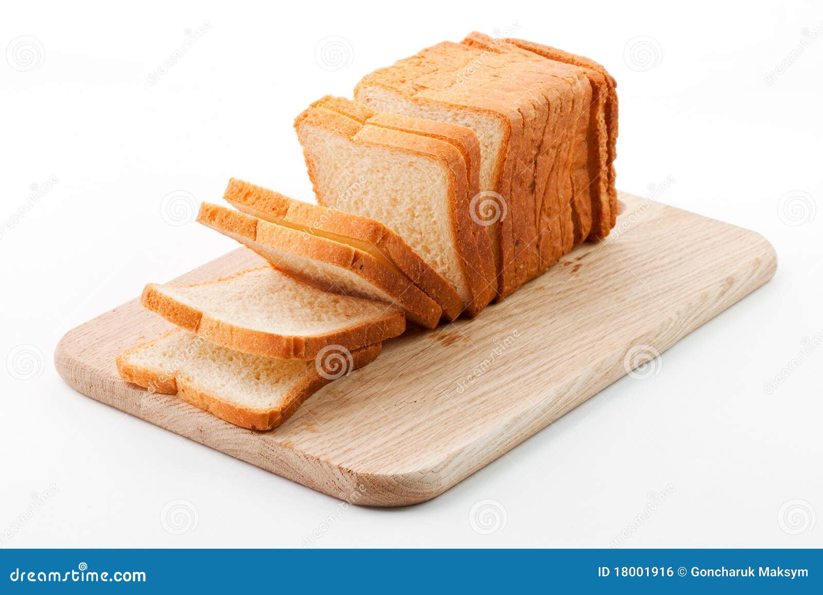 Toast on cutting board stock photo. Image of cooking - 18001916