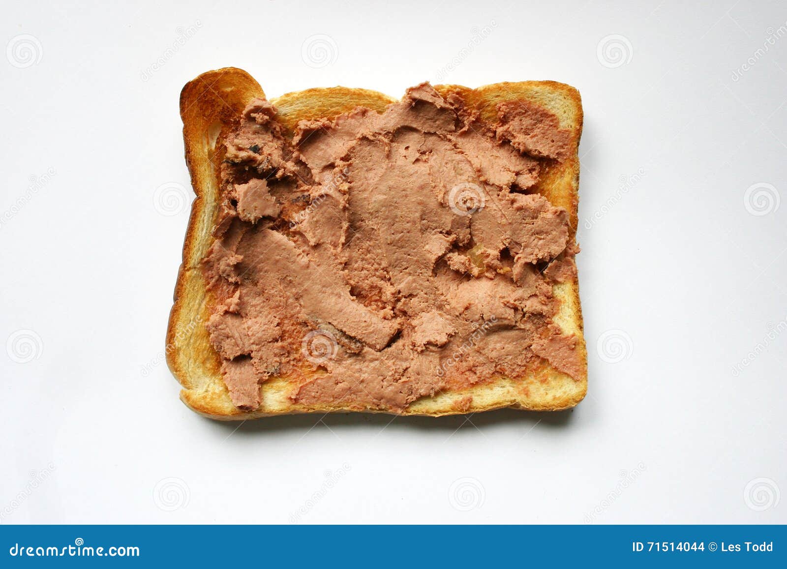 Toast with pate stock photo. Image of abstract, slice - 71514044