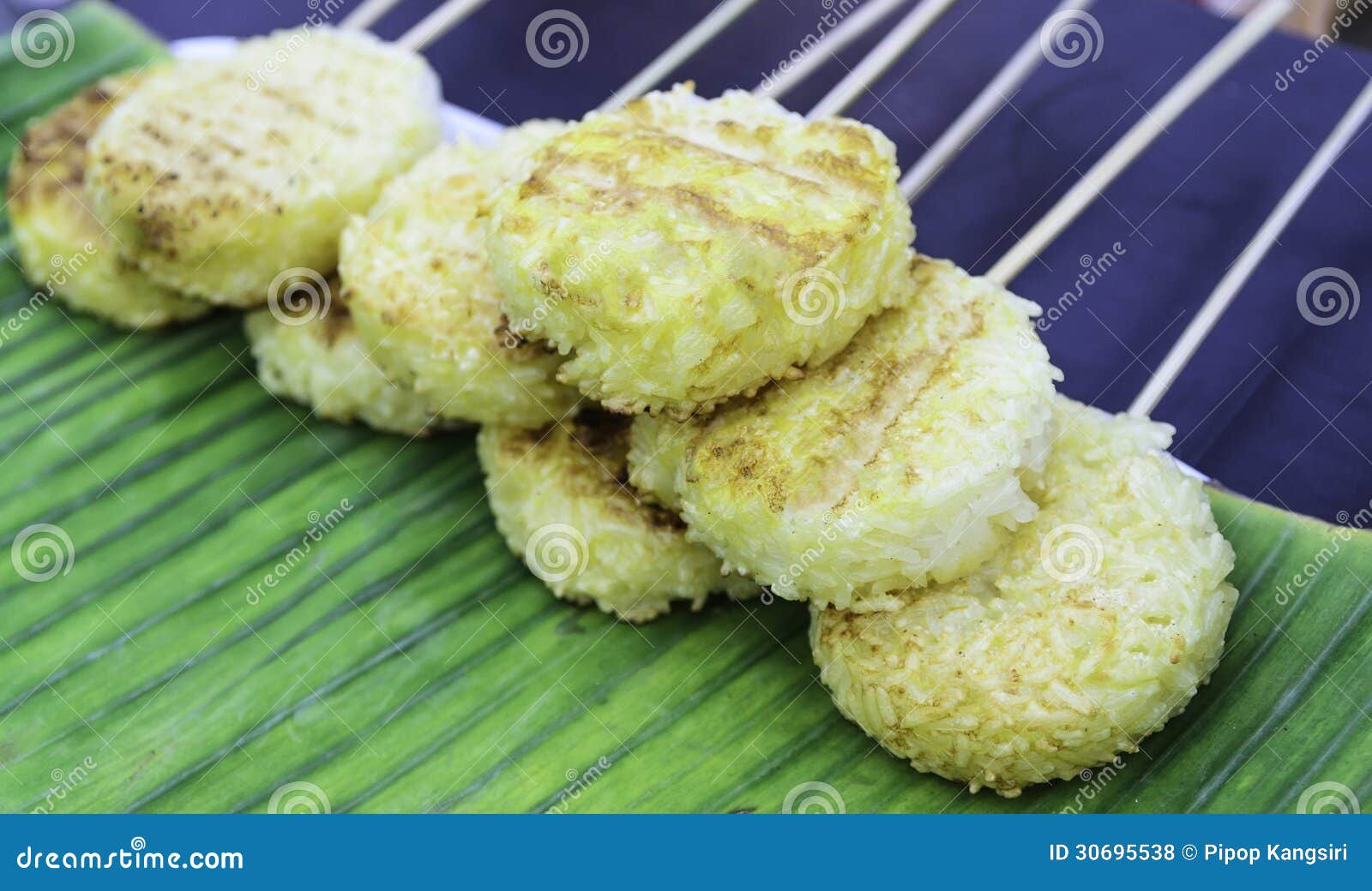 Toast rice stock photo. Image of cooking, riceball, food - 30695538