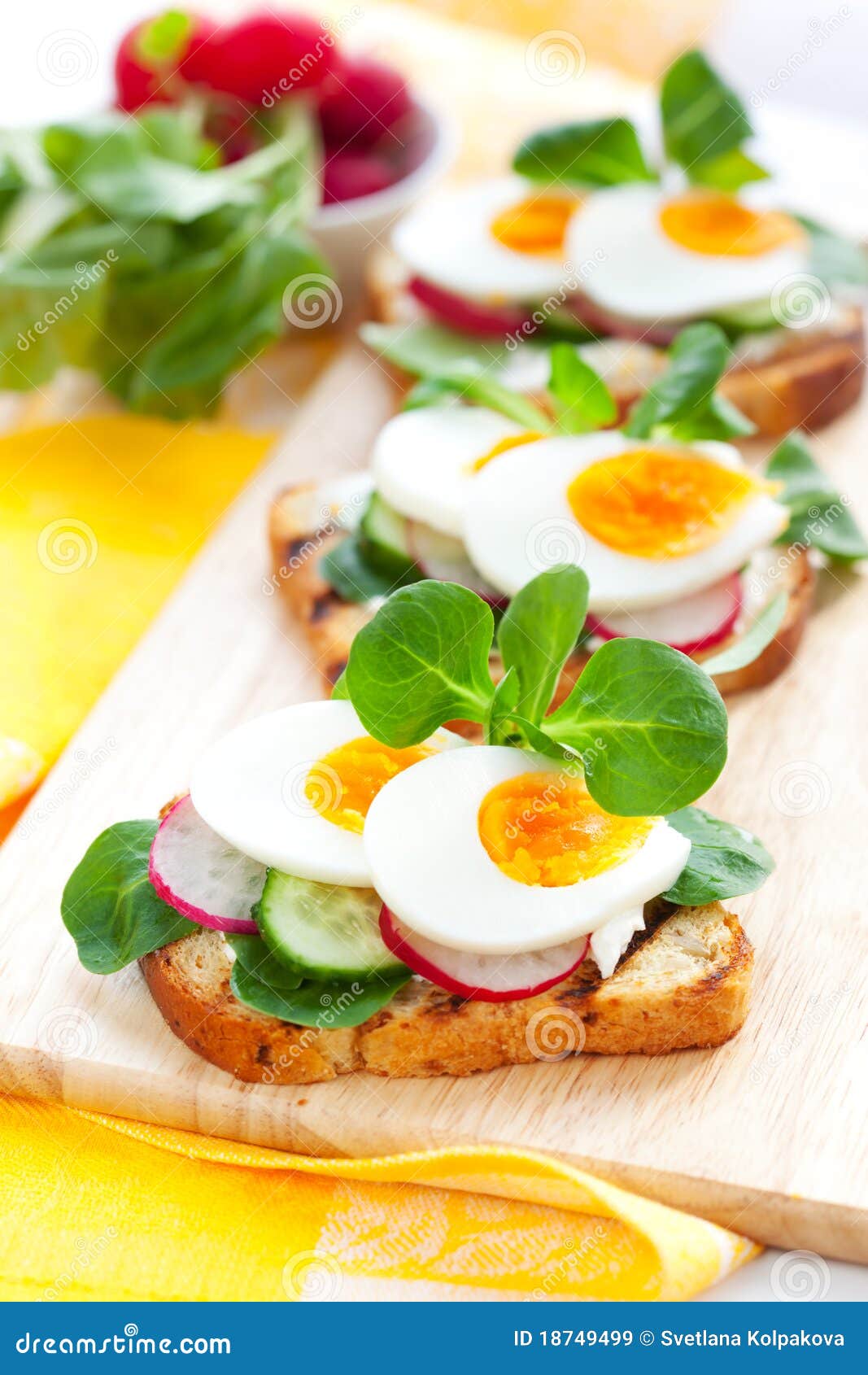 Toast sandwiches stock image. Image of appetizer, lettuce - 18749499