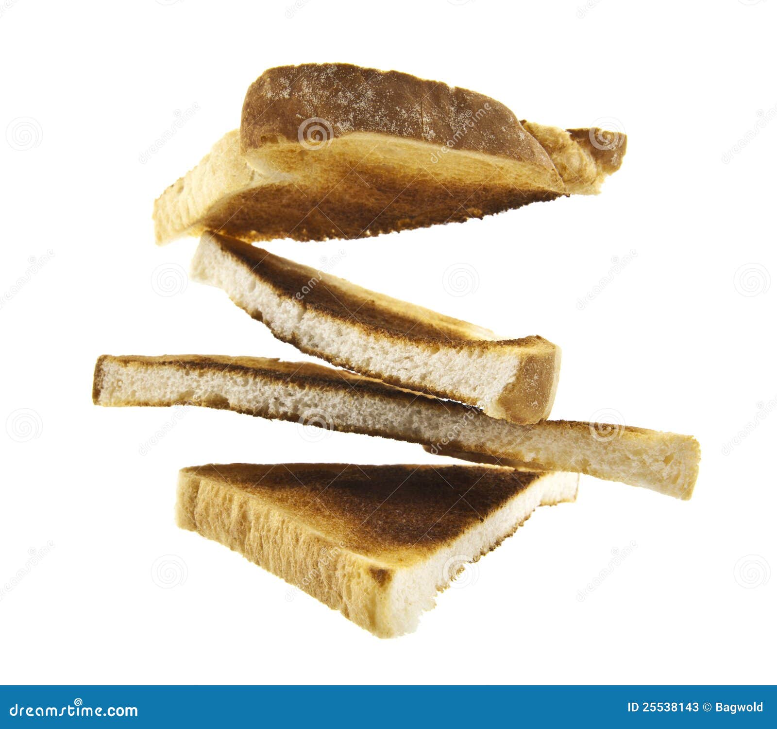 Toast slices stock image. Image of sliced, heap, food - 25538143