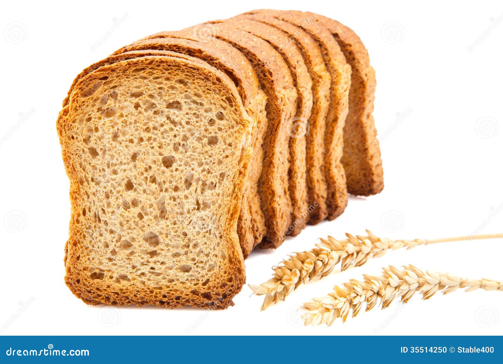 Toast slices stock photo. Image of cake, bread, bakery - 35514250