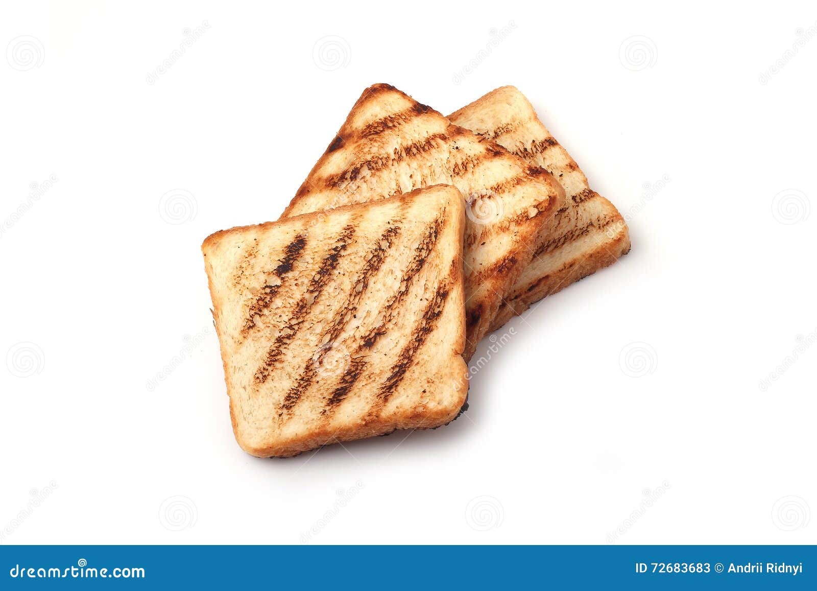 Toast with stripes stock image. Image of panini, health - 72683683