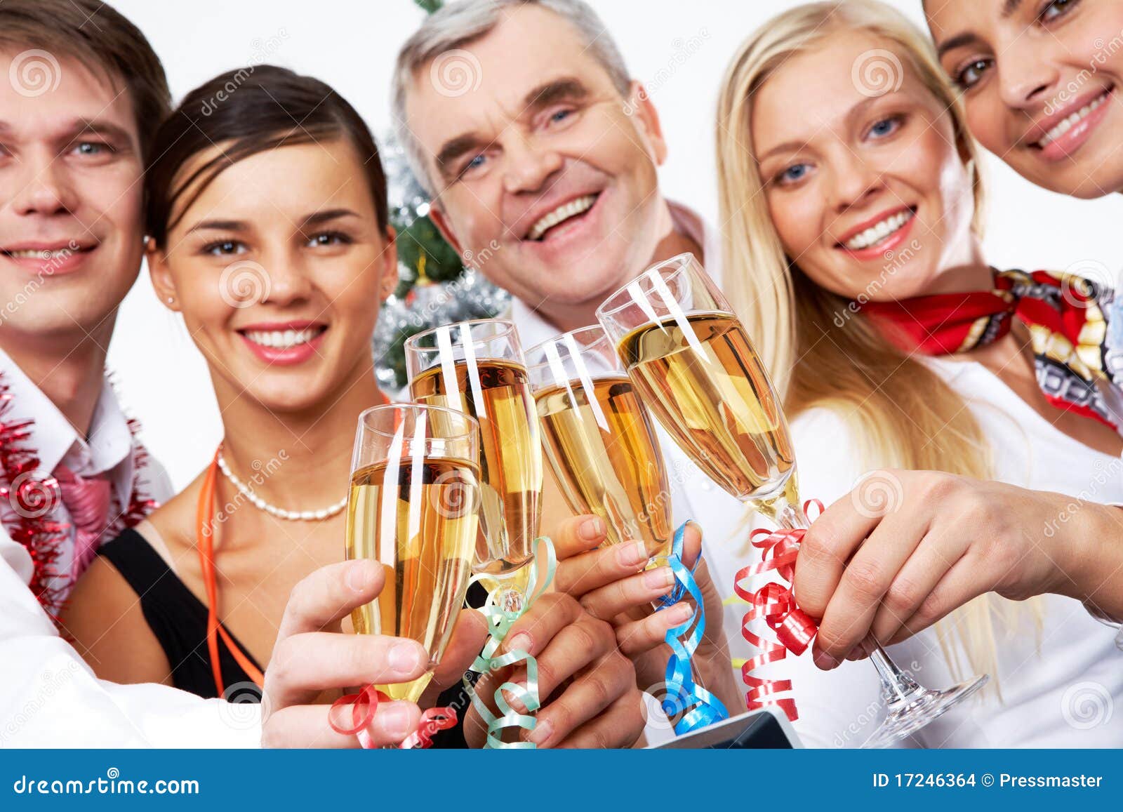 Toast for success stock photo. Image of human, christmas - 17246364