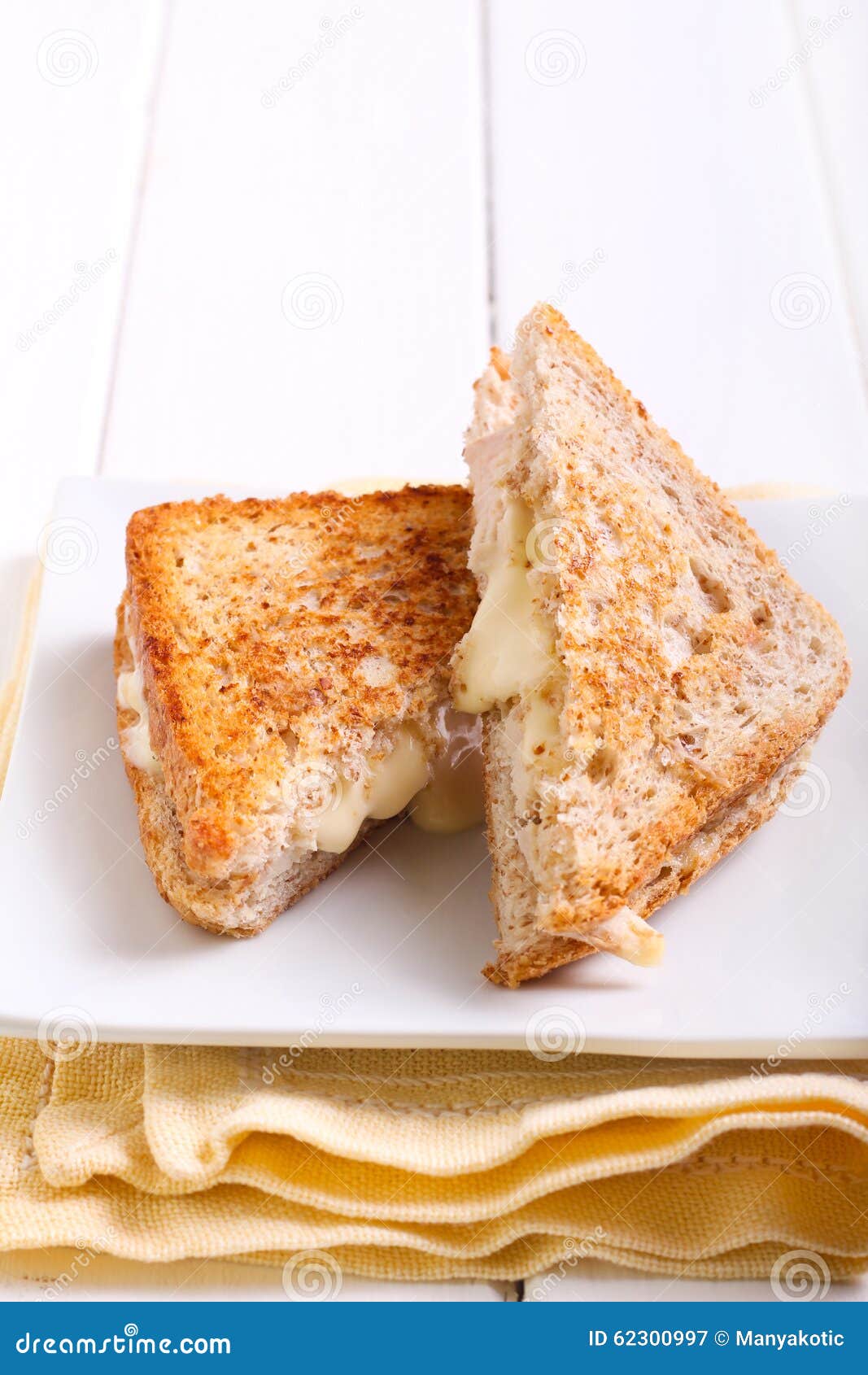 Toasted bran sandwich stock image. Image of breast, lunch - 62300997