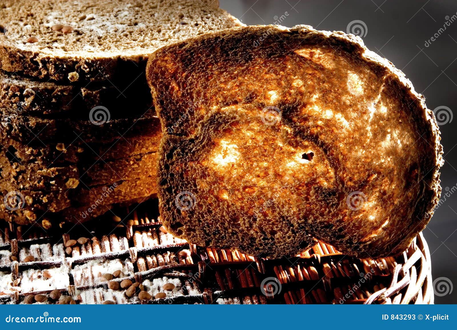 Toasted bread stock image. Image of diet, detail, brown - 843293