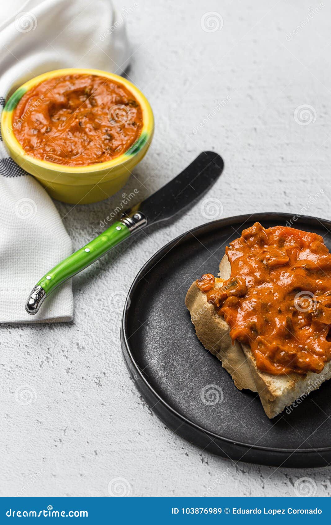 Toasted Bread with Different Pates. Stock Image - Image of gourmet ...