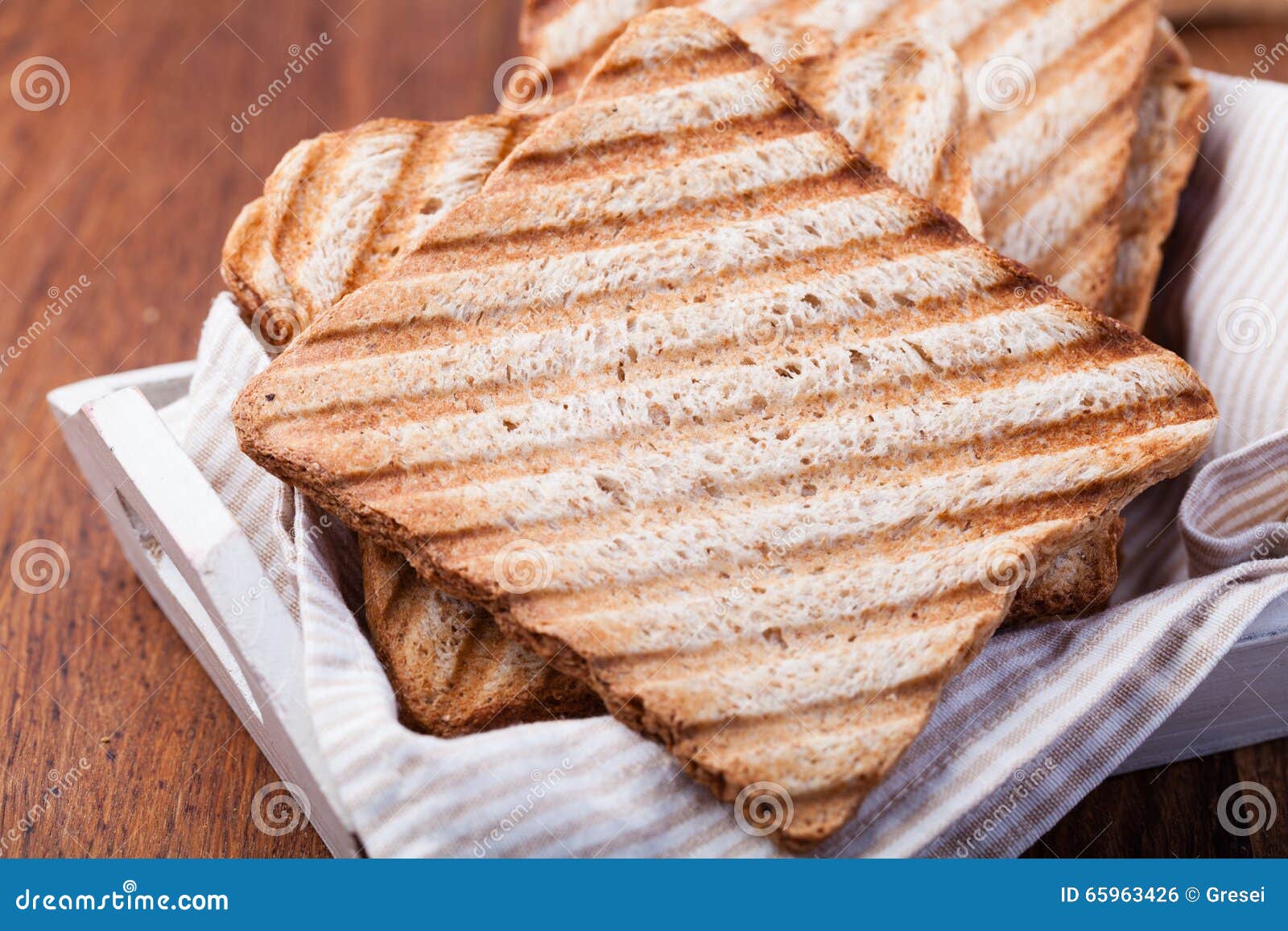 Toasted bread stock photo. Image of yellow, baked, wheat - 65963426