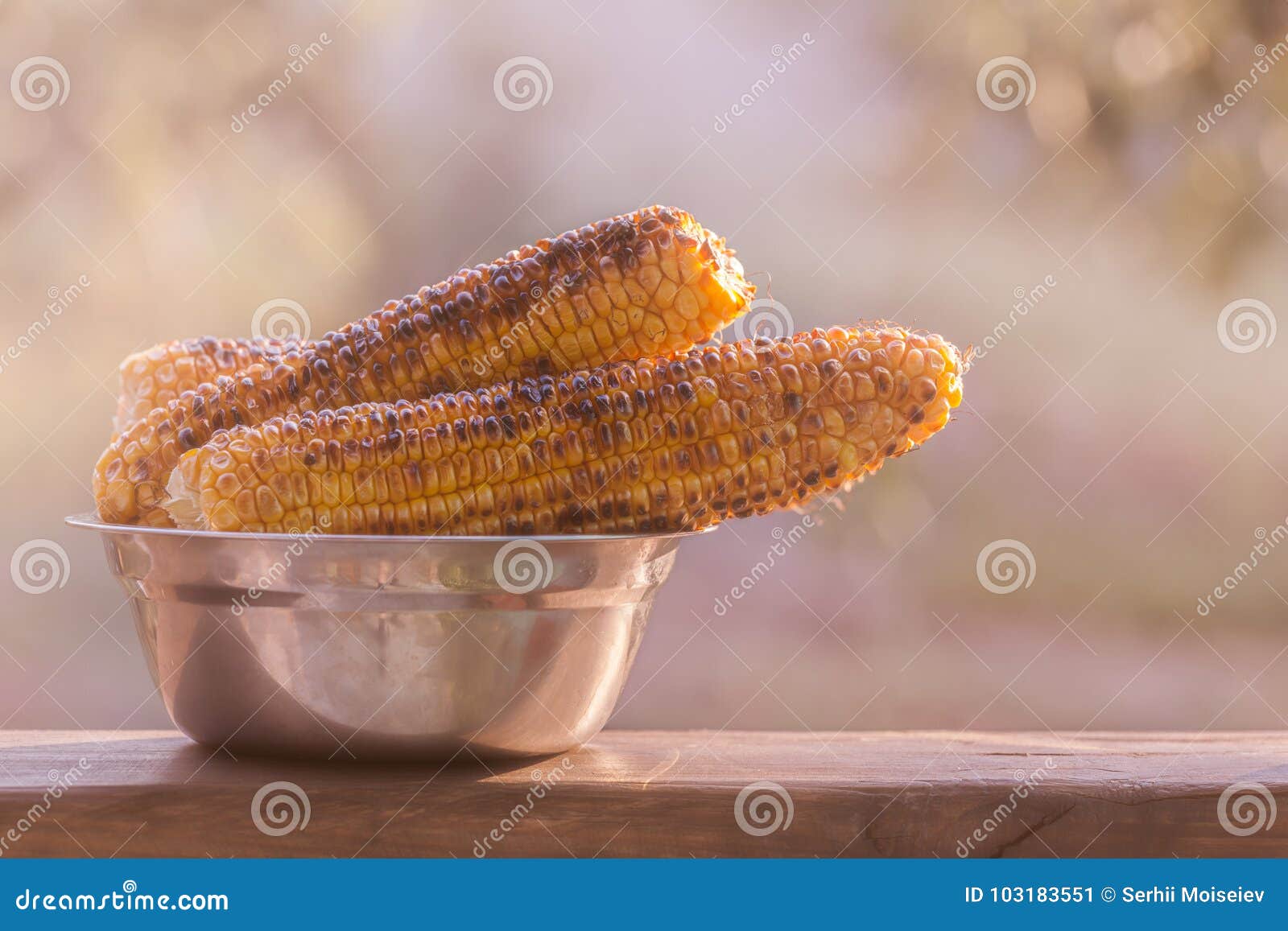 Toasted Corn Cobs Royalty-Free Stock Photo | CartoonDealer.com #103183551