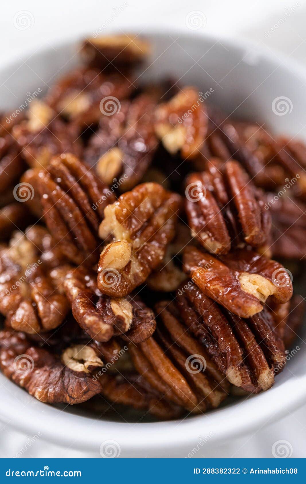 Toasted pecans stock photo. Image of food, recipe, pecans - 288382322