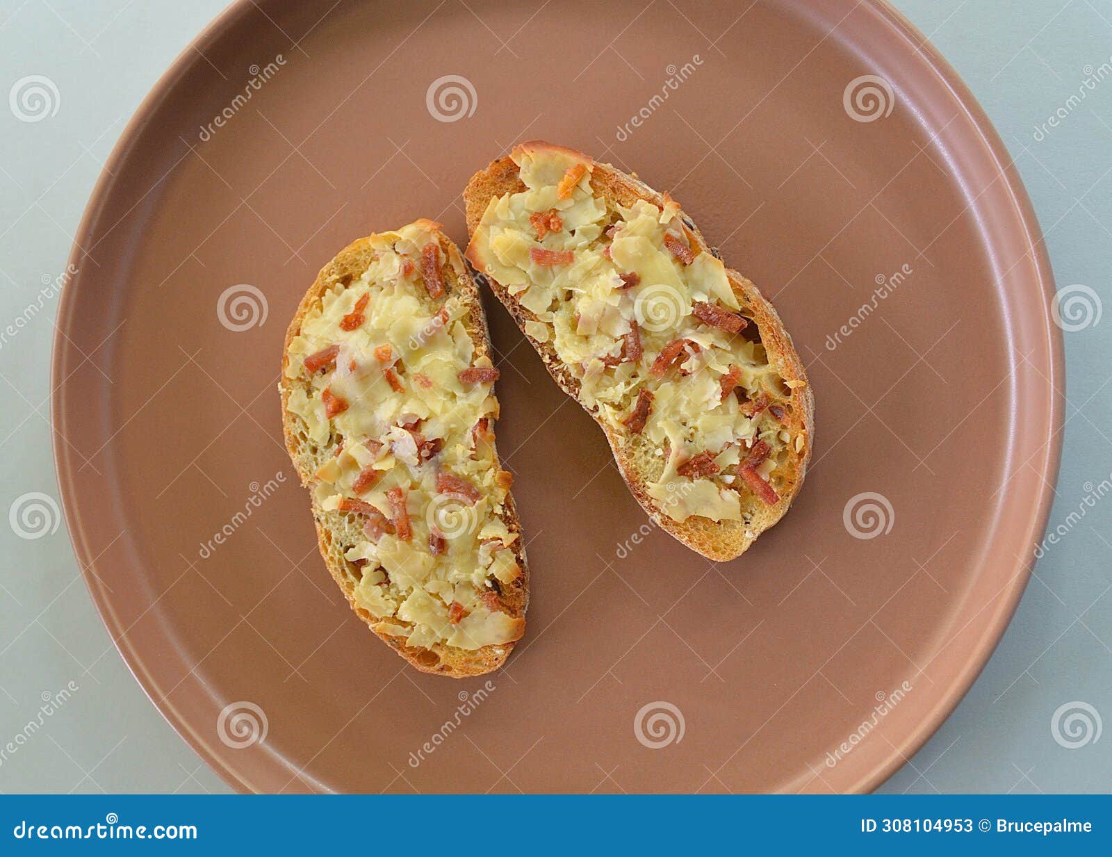 Toasted Stone Baked Multigrain Sourdough Bread with Bacon and ...