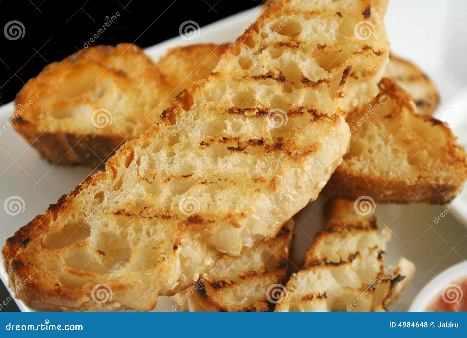 Toasted Turkish Bread stock photo. Image of dining, sliced - 4984648