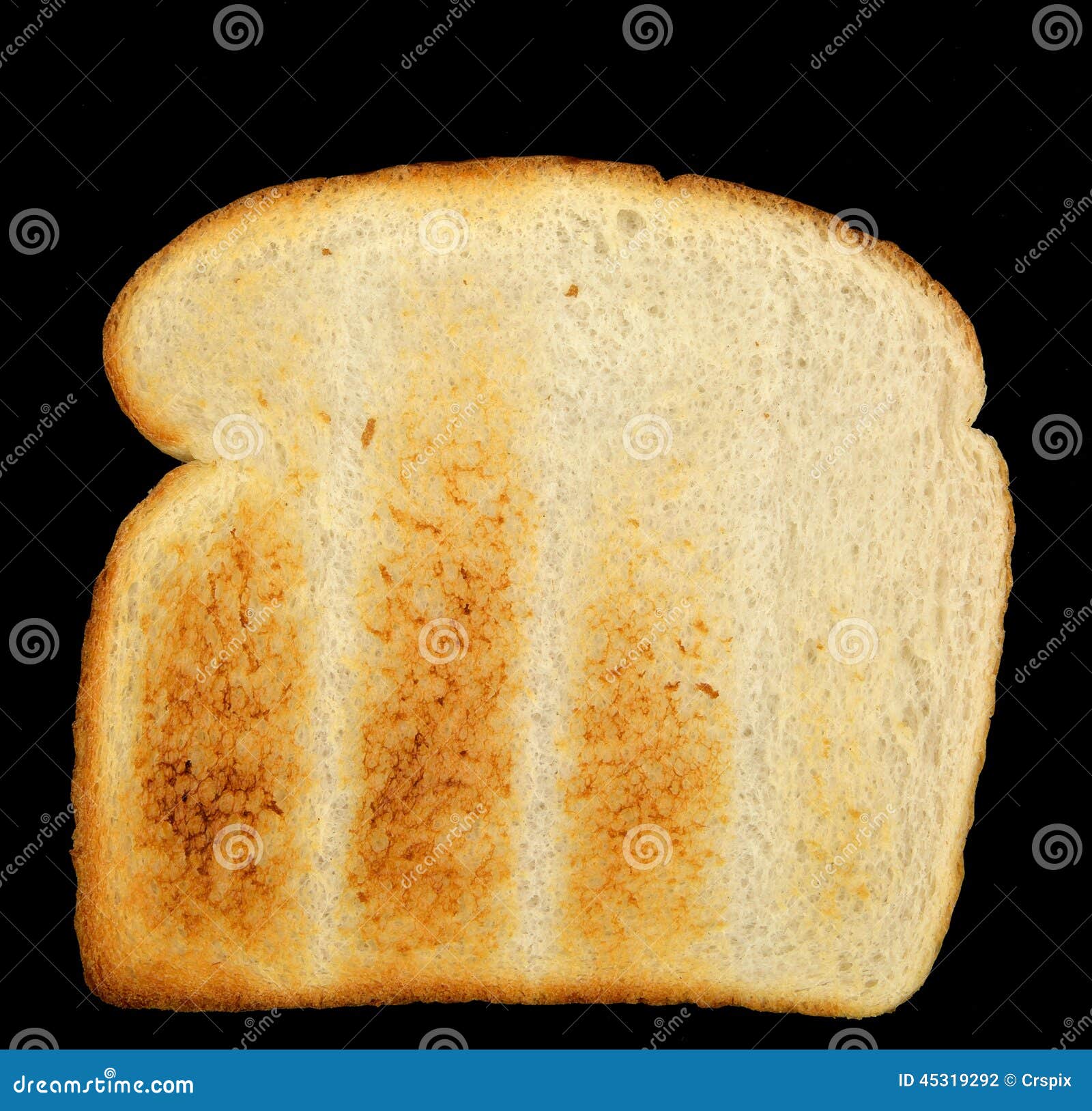 Toasted white bread stock photo. Image of slice, fresh - 45319292