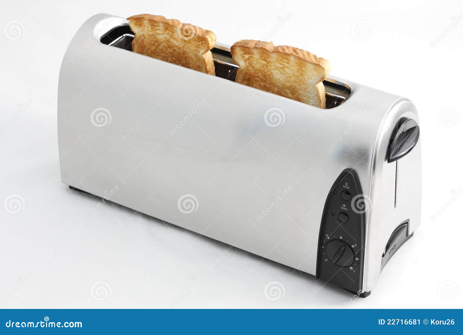 Toaster stockbild. Bild von toast, küche, kochen, frühstück - 22716681