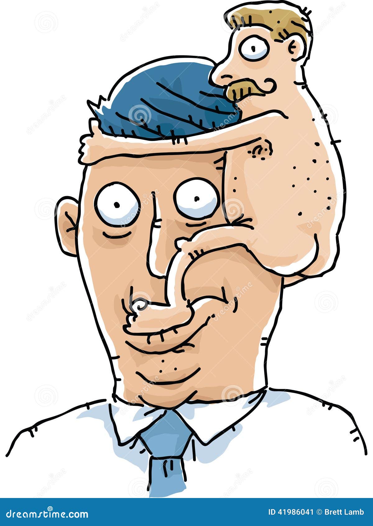 Toaster Head Man stock illustration. Illustration of meal - 41986041