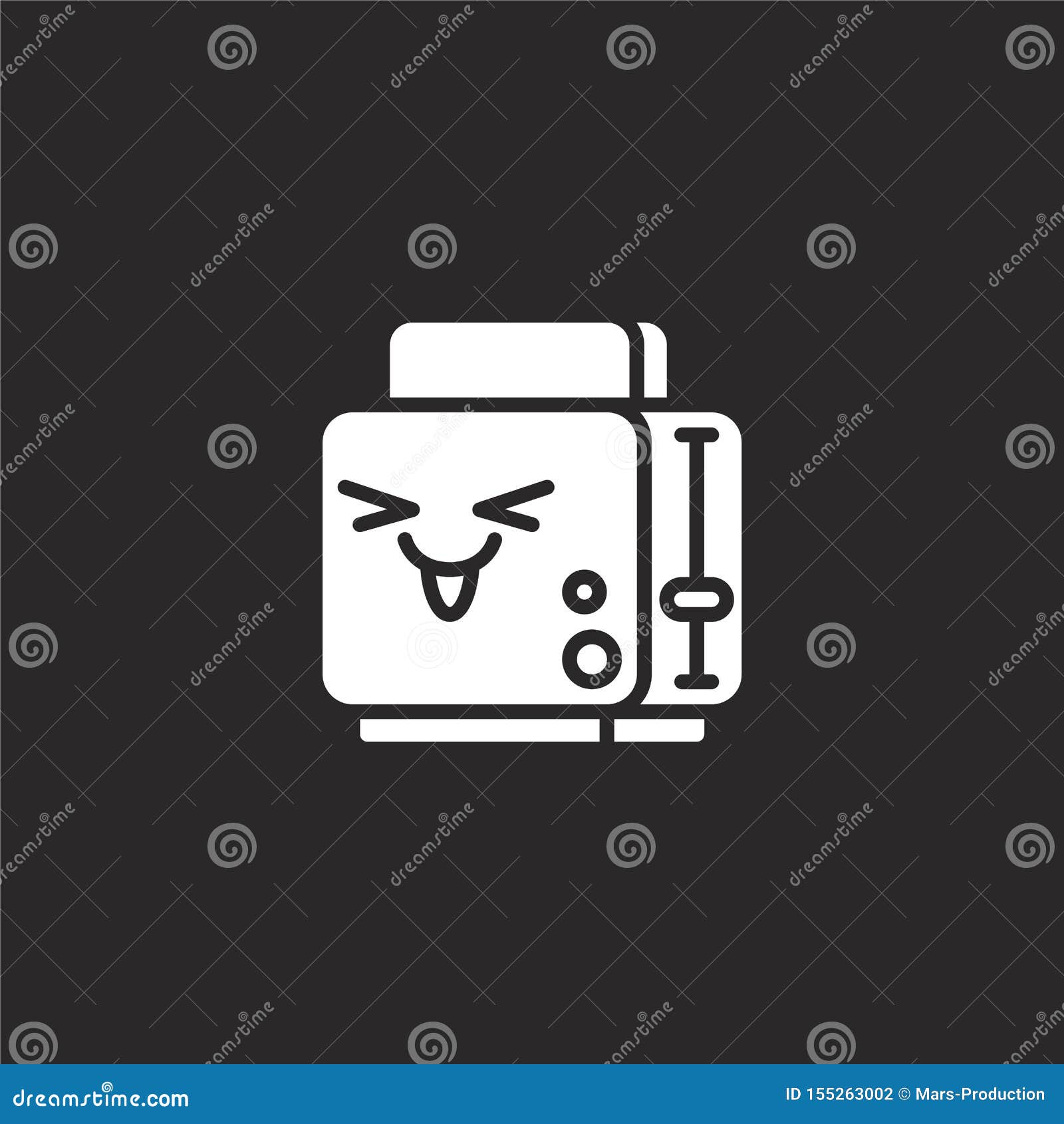 Toaster Icon. Filled Toaster Icon for Website Design and Mobile, App ...