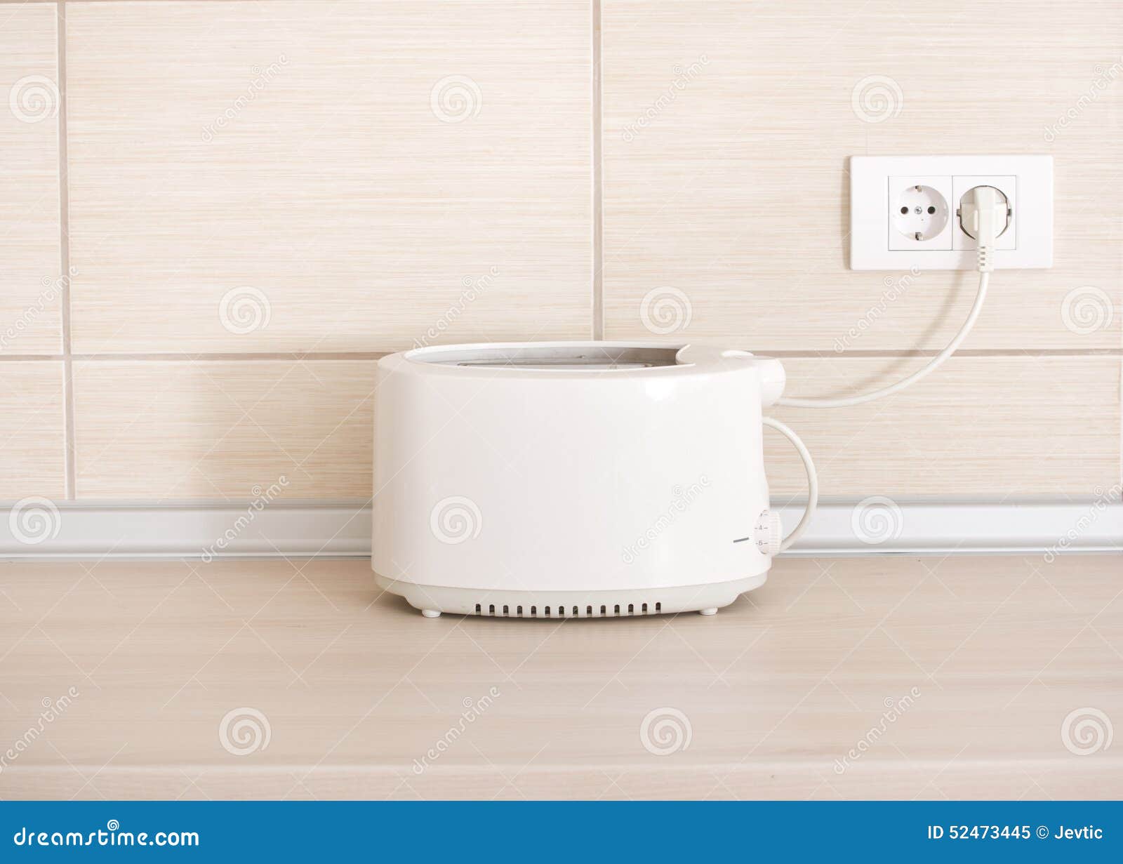 Toaster on Kitchen Countertop Stock Image - Image of countertop ...