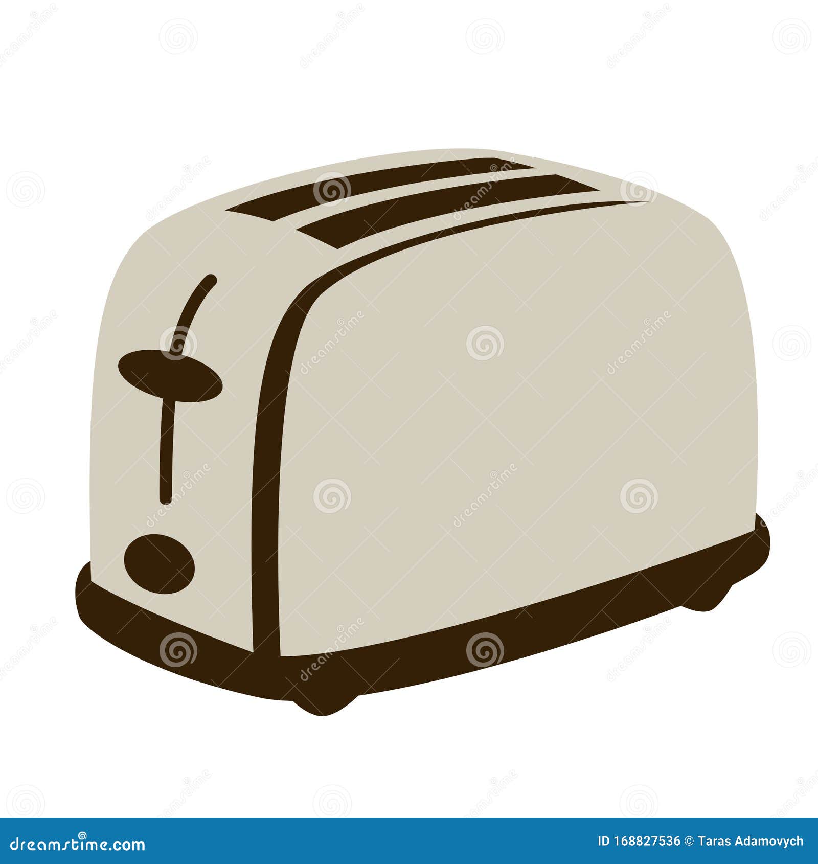 Toaster ,vector Illustration, Flat Style,front Stock Vector ...