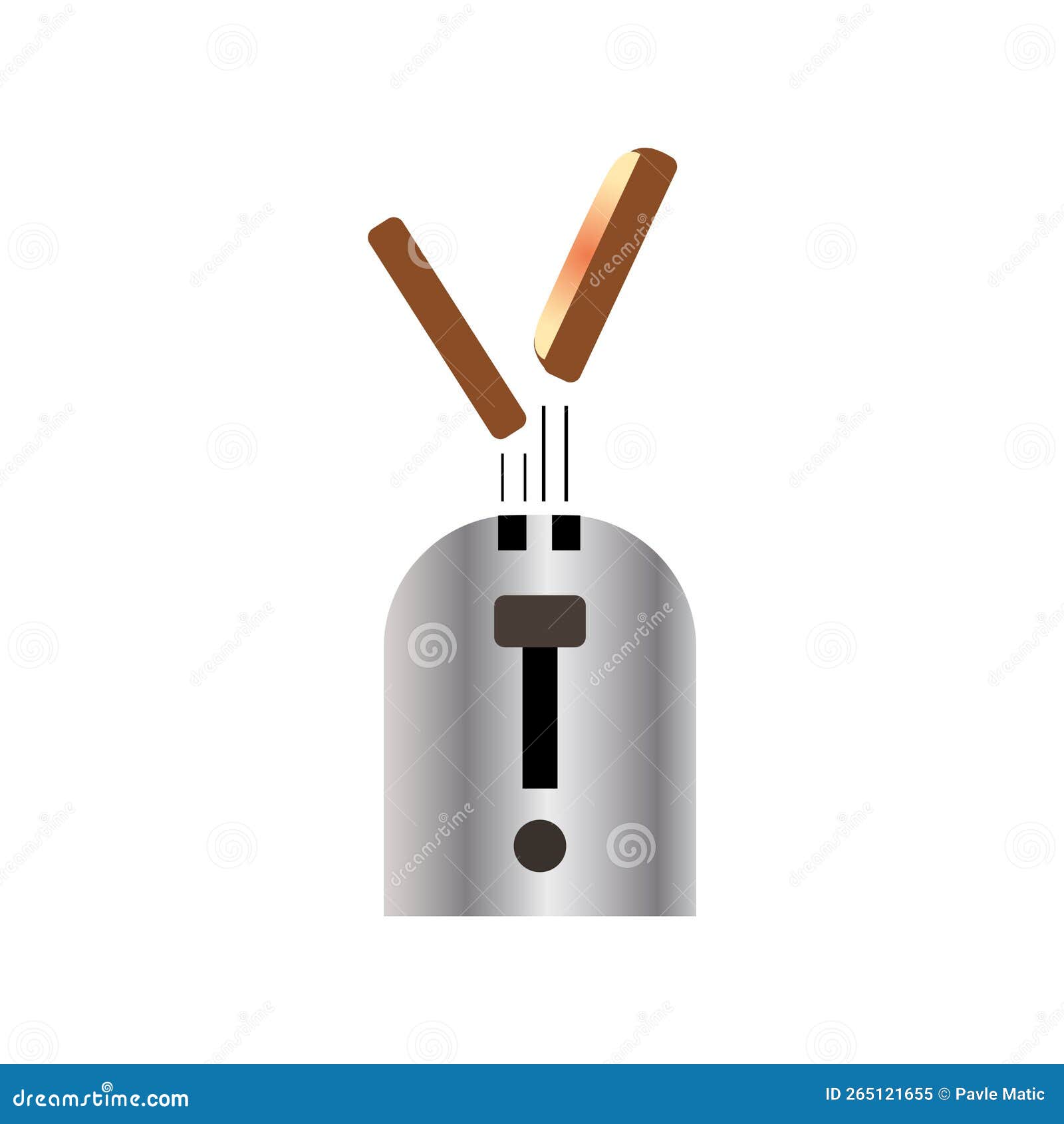 Toaster Icon Sign Symbol Isolated on White Background Stock Vector ...