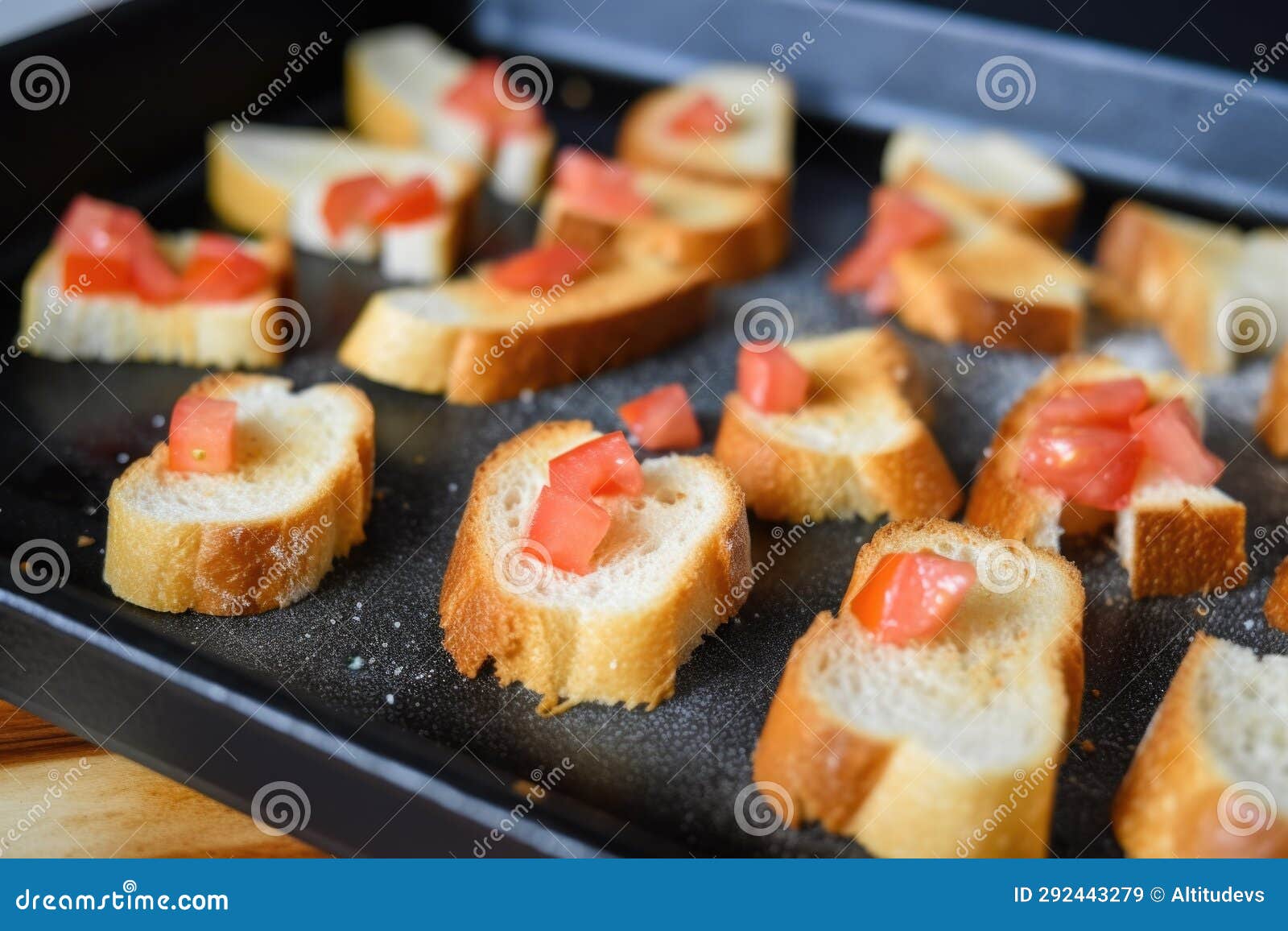 Toasting Bread Pieces for Blt Sandwich Stock Image - Image of toast ...