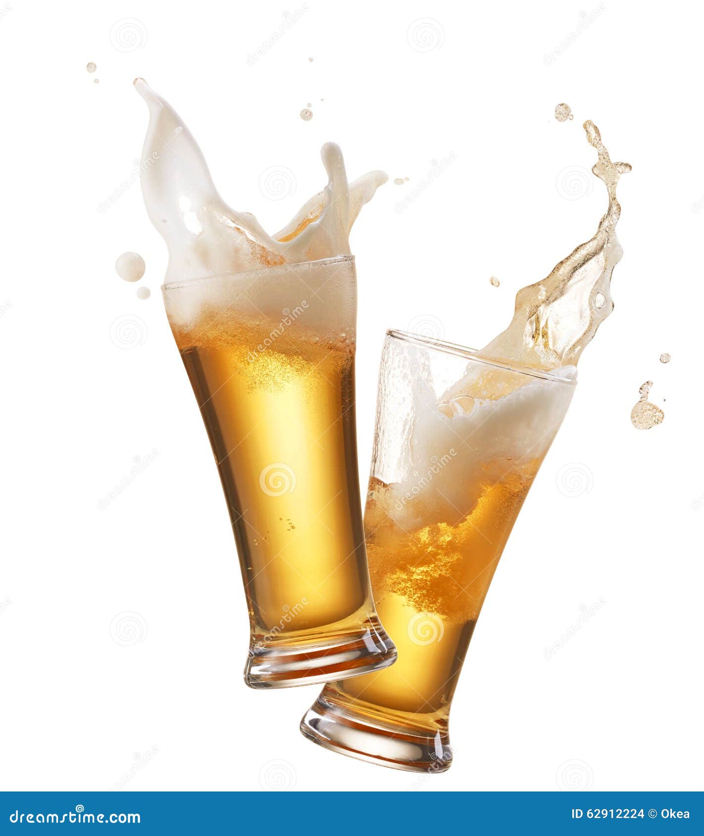 Toasting stock photo. Image of cheers, splash, gold, foam - 62912224