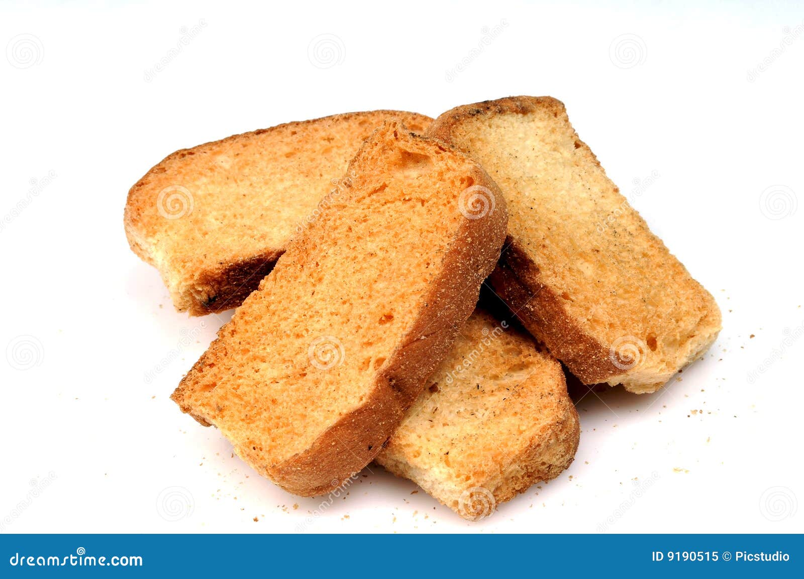 Toasts stock image. Image of healthy, rusks, colors, tasty - 9190515