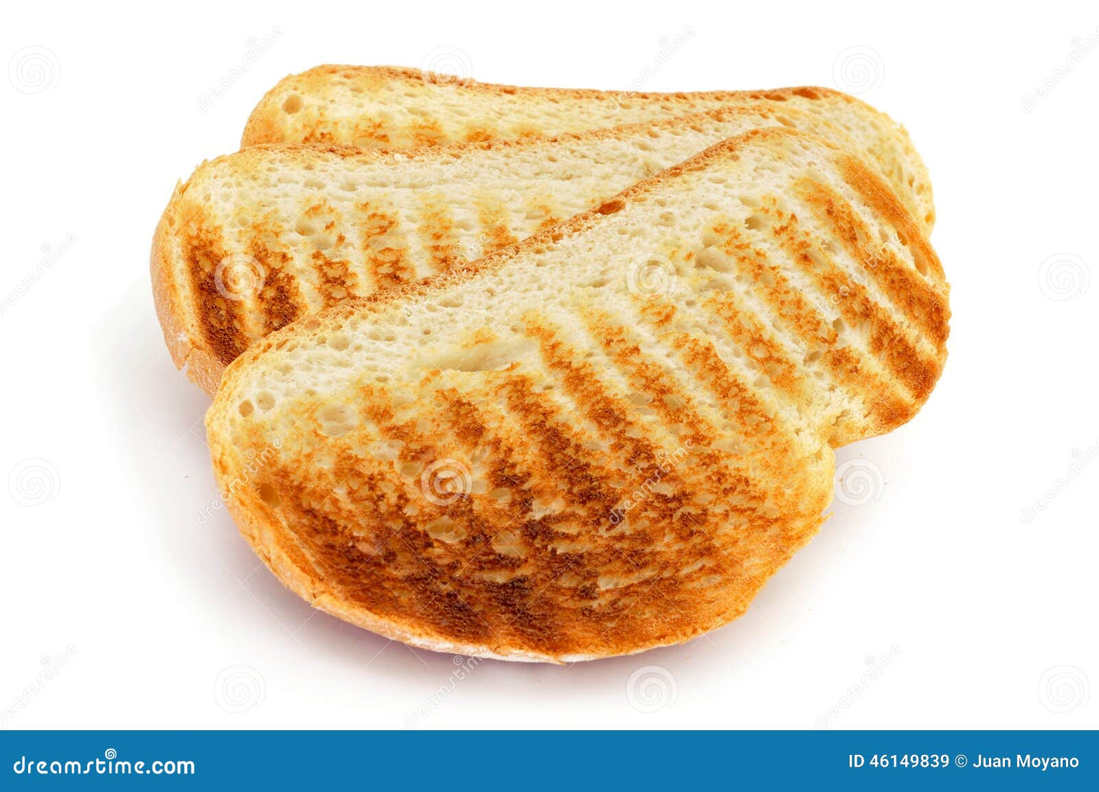 Toasts stock image. Image of grain, round, catalan, food - 46149839