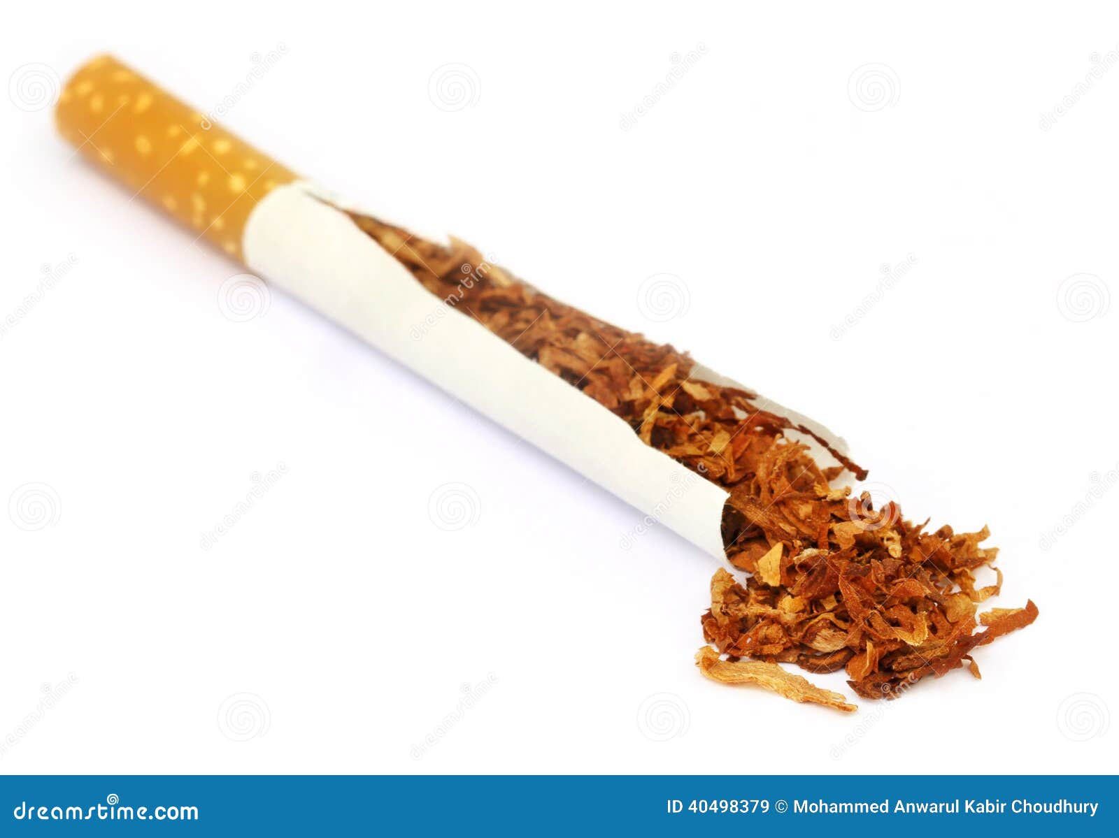 Tobacco Of A Cigarette Royalty-Free Stock Photography | CartoonDealer ...