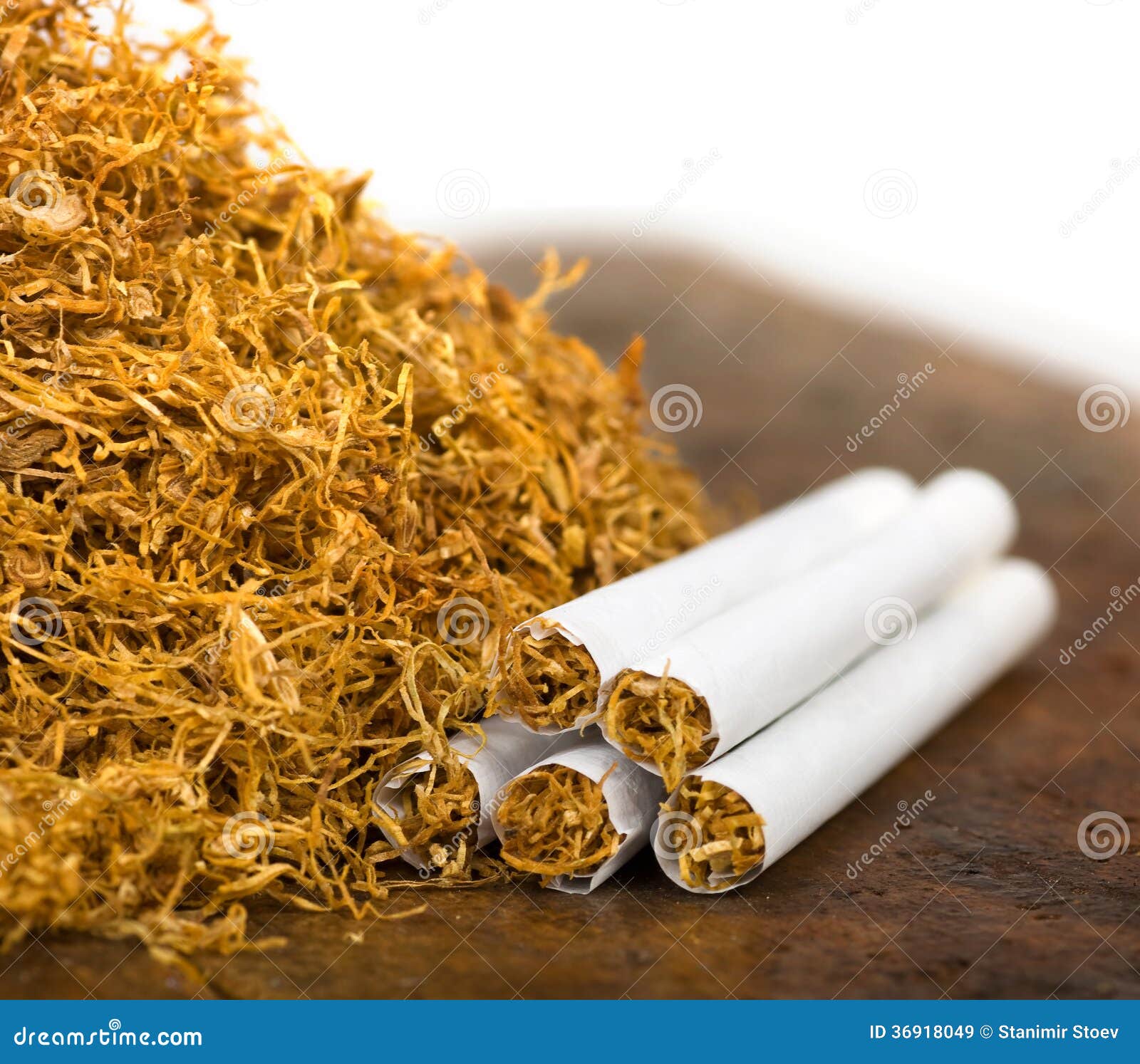 Tobacco and cigarettes stock image. Image of rolling - 36918049