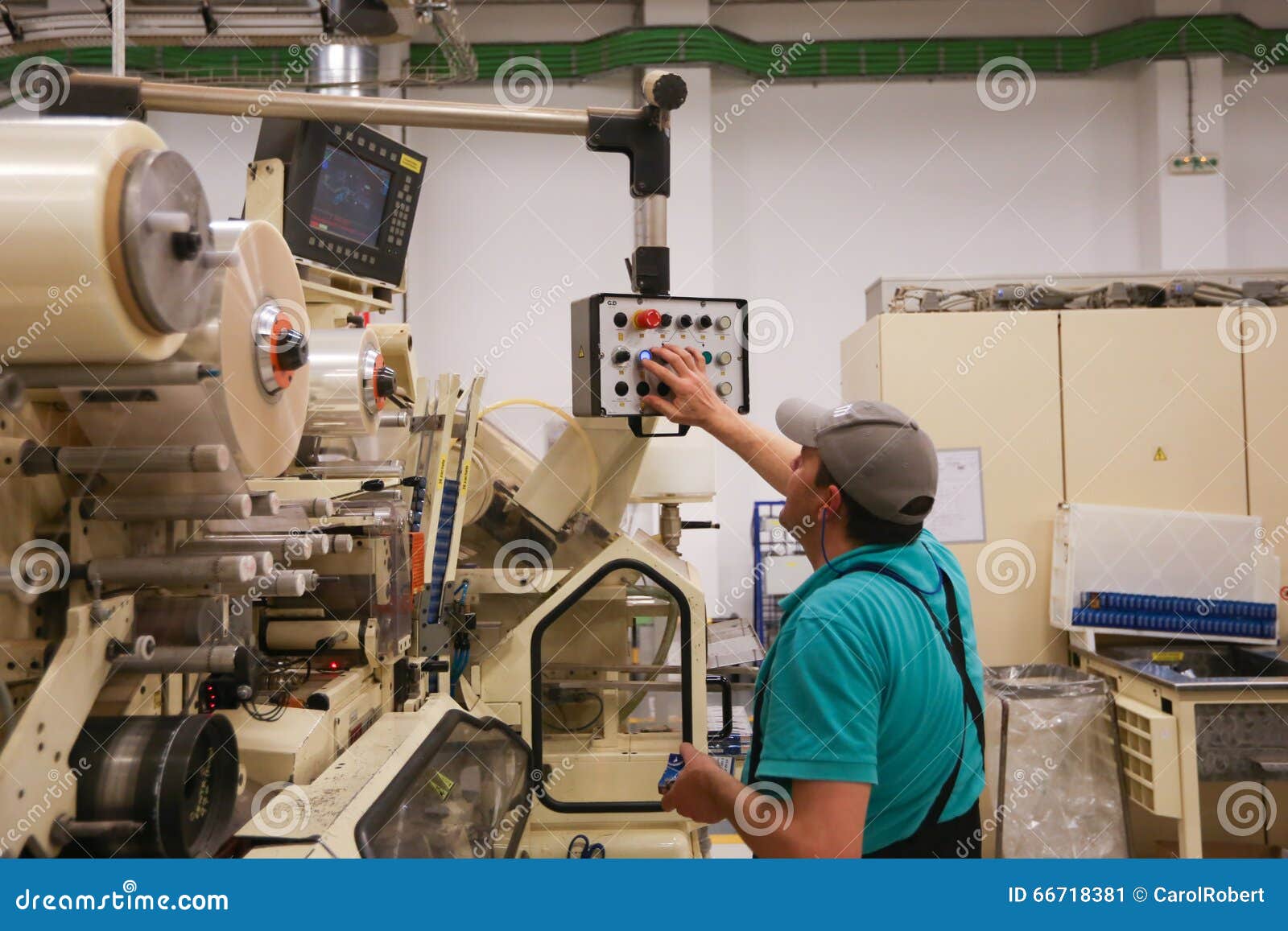 TOBACCO FACTORY editorial photo. Image of machinery, line - 66718381