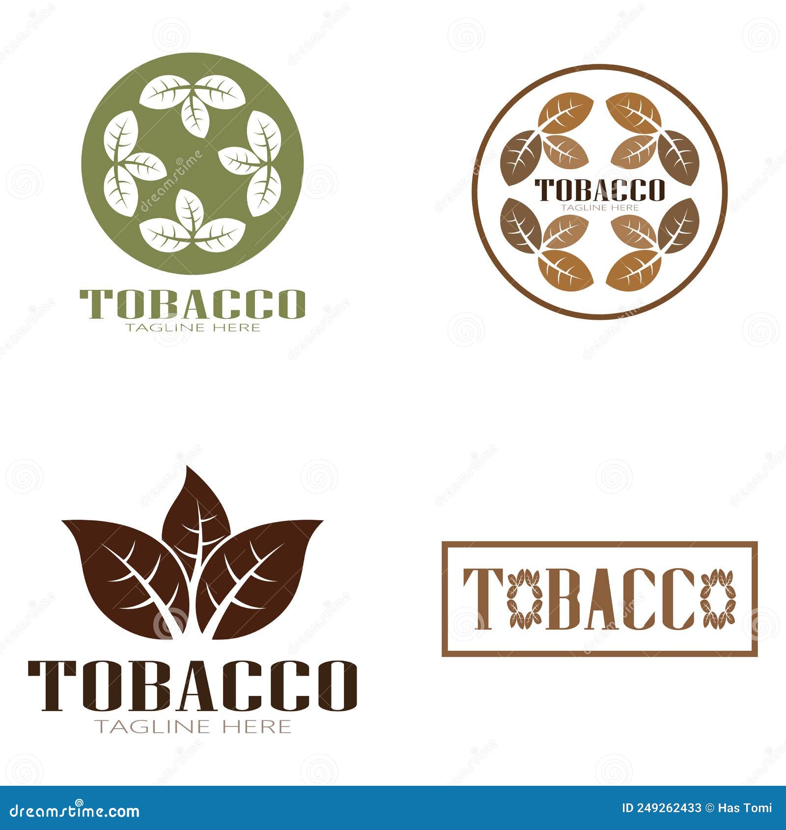 Tobacco Leaf Logo,tobacco Field and Tobacco Cigarette Logo Template ...