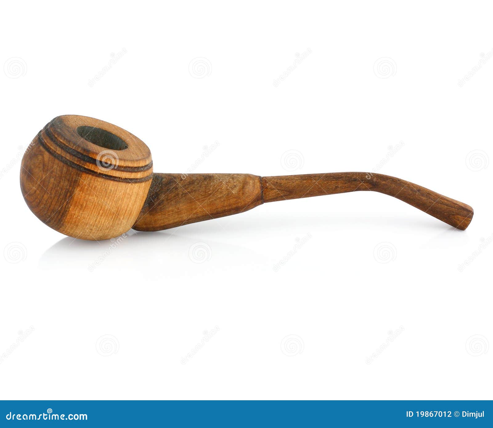 Tobacco pipe stock photo. Image of cutout, nicotine, habit - 19867012