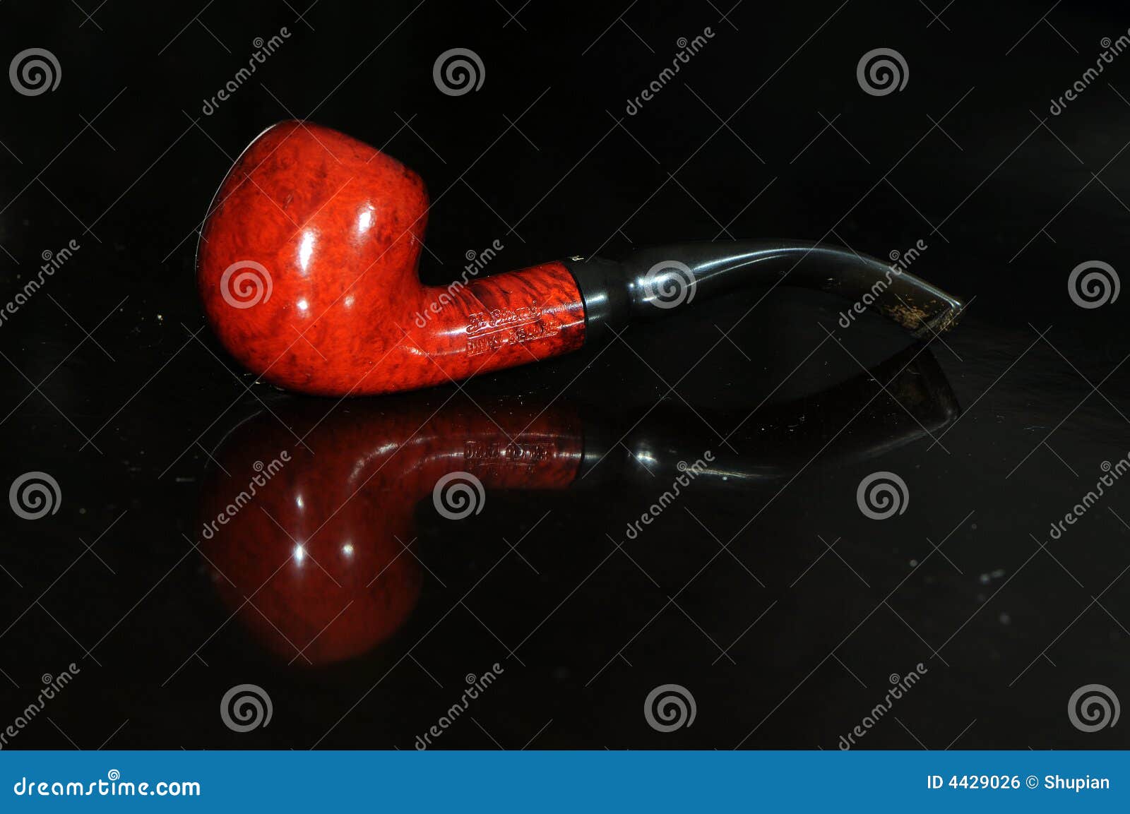 Tobacco pipe stock photo. Image of flavor, pipe, close - 4429026
