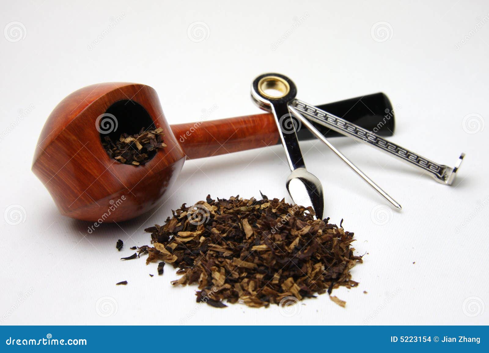 Tobacco Pipe From Meerschaum Stock Photography | CartoonDealer.com ...