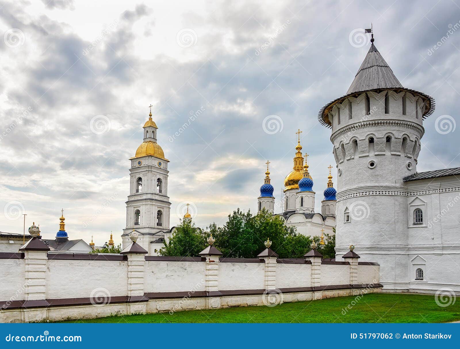 Tobolsk Kremlin stockfoto. Bild von platz, ziegelstein - 51797062