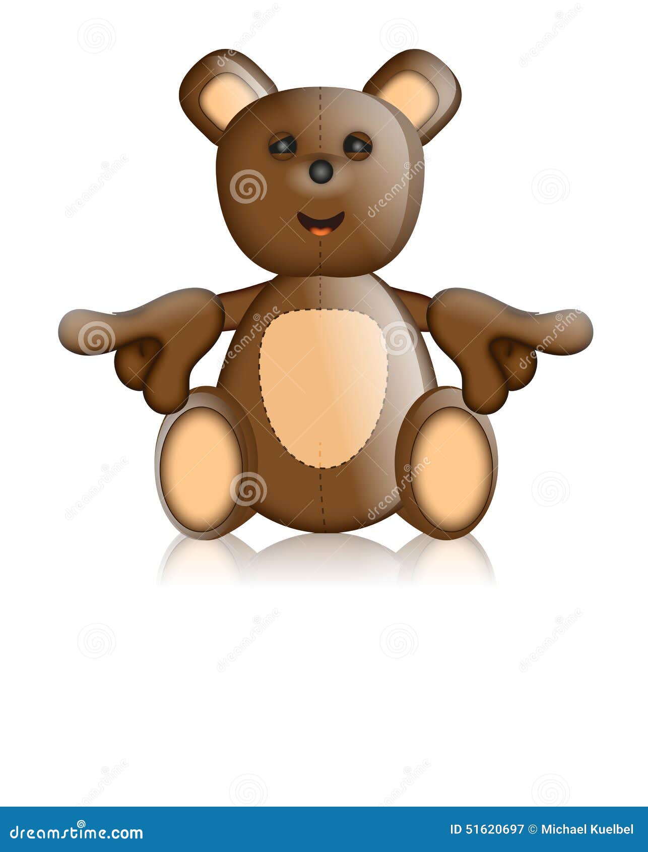 Toby Ted Teddy Toy Character Cartoon Stock de ilustración - Ilustración ...