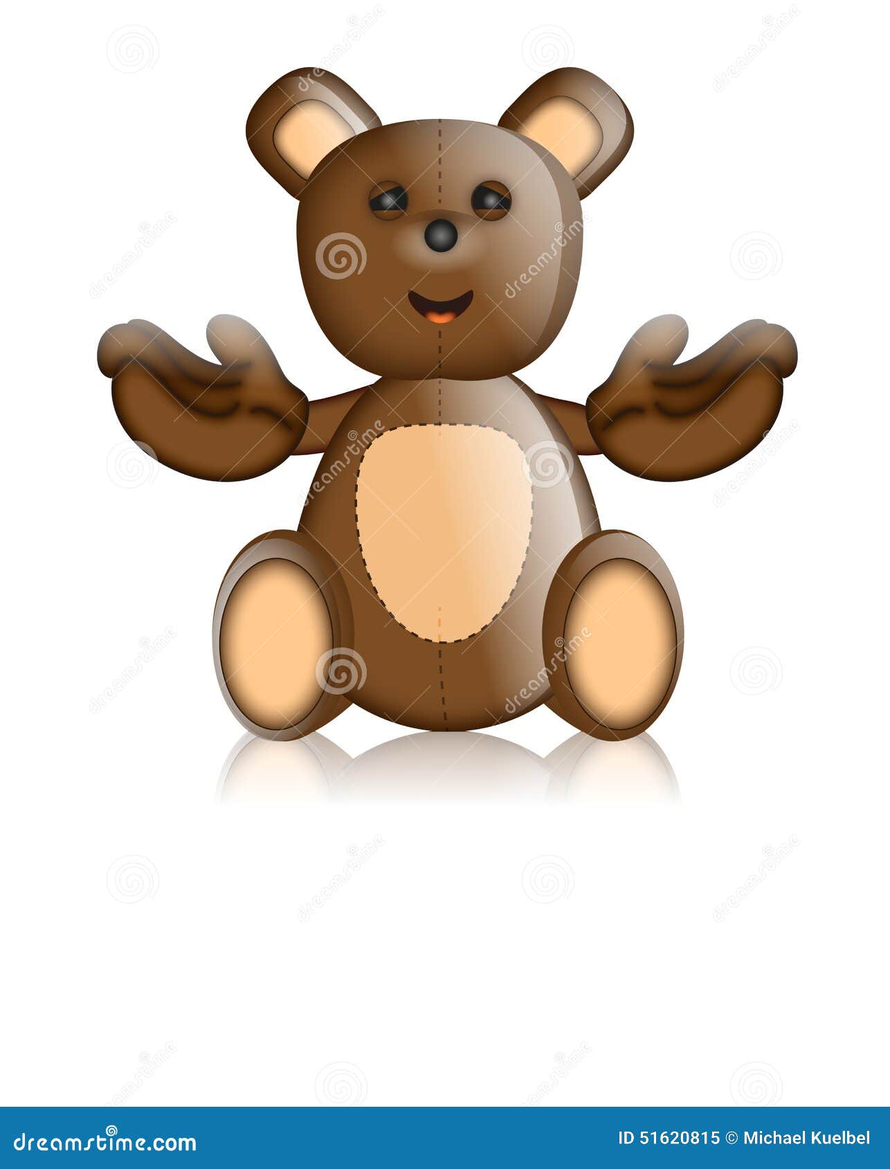 Toby Ted Teddy Toy Character Cartoon Ilustração Stock - Ilustração de ...